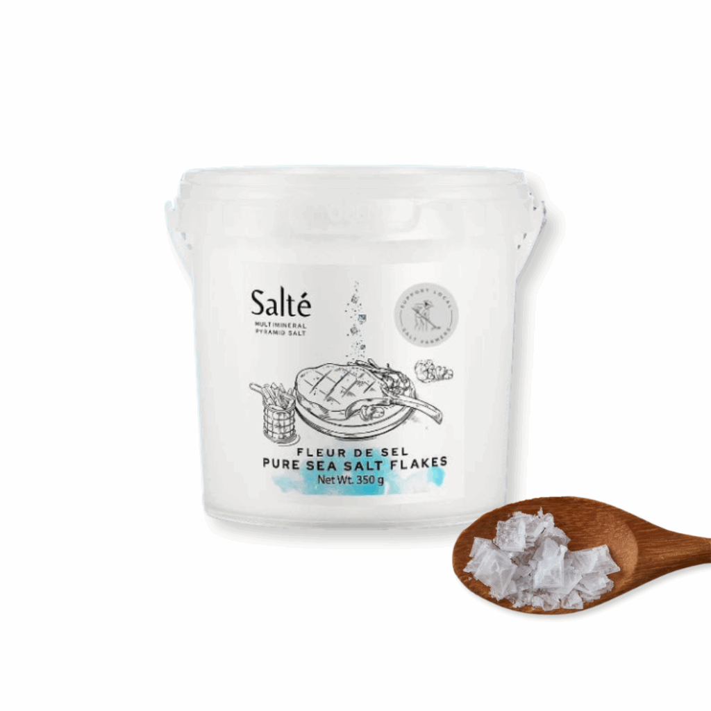 Pure Sea Salt Flakes 350g | Premium Food Thailand