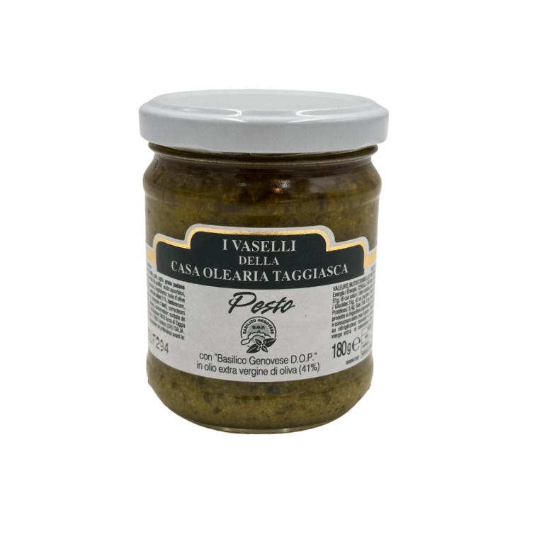 Pesto Ligure in Extra Virgin Olive Oil (180gr/Tin) | Premium Food