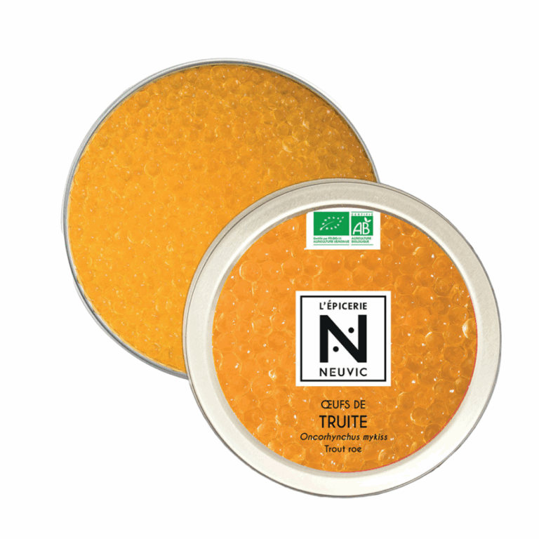Organic Trout Roe (Yellow) 50g | Premium Food Thailand